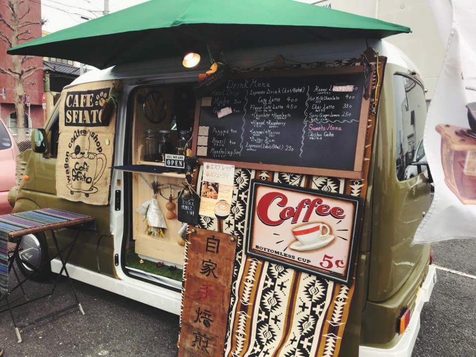 ケータリングカー【Cafe Sfiato】 | 雑貨のお店 teq-teq